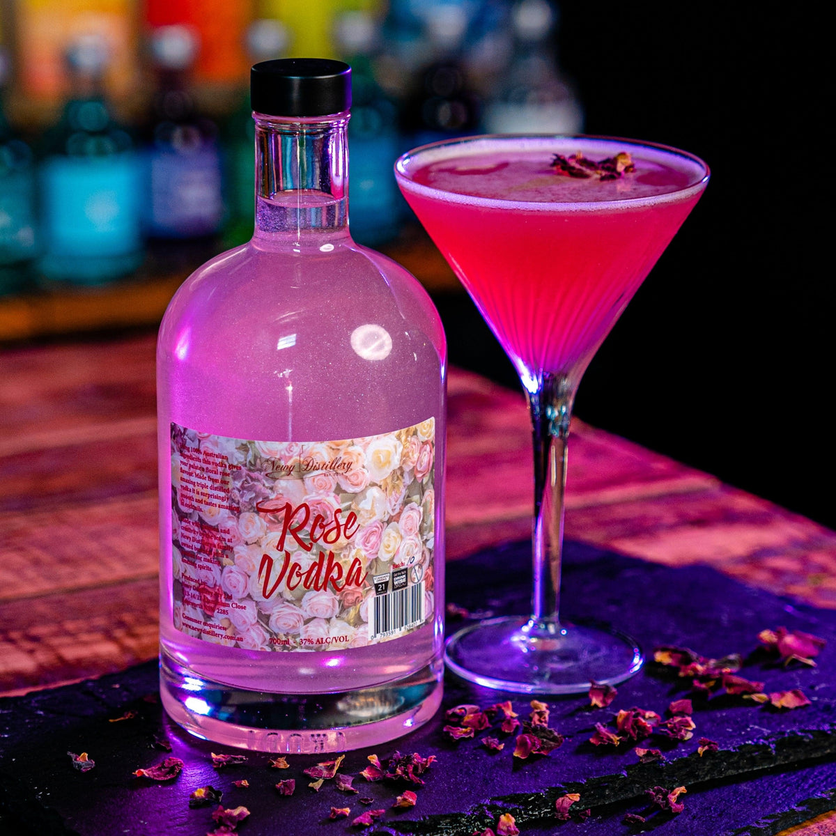Rose Cosmo | Pink Vodka Or Gin Cosmopolitan Recipe | Newy Distillery