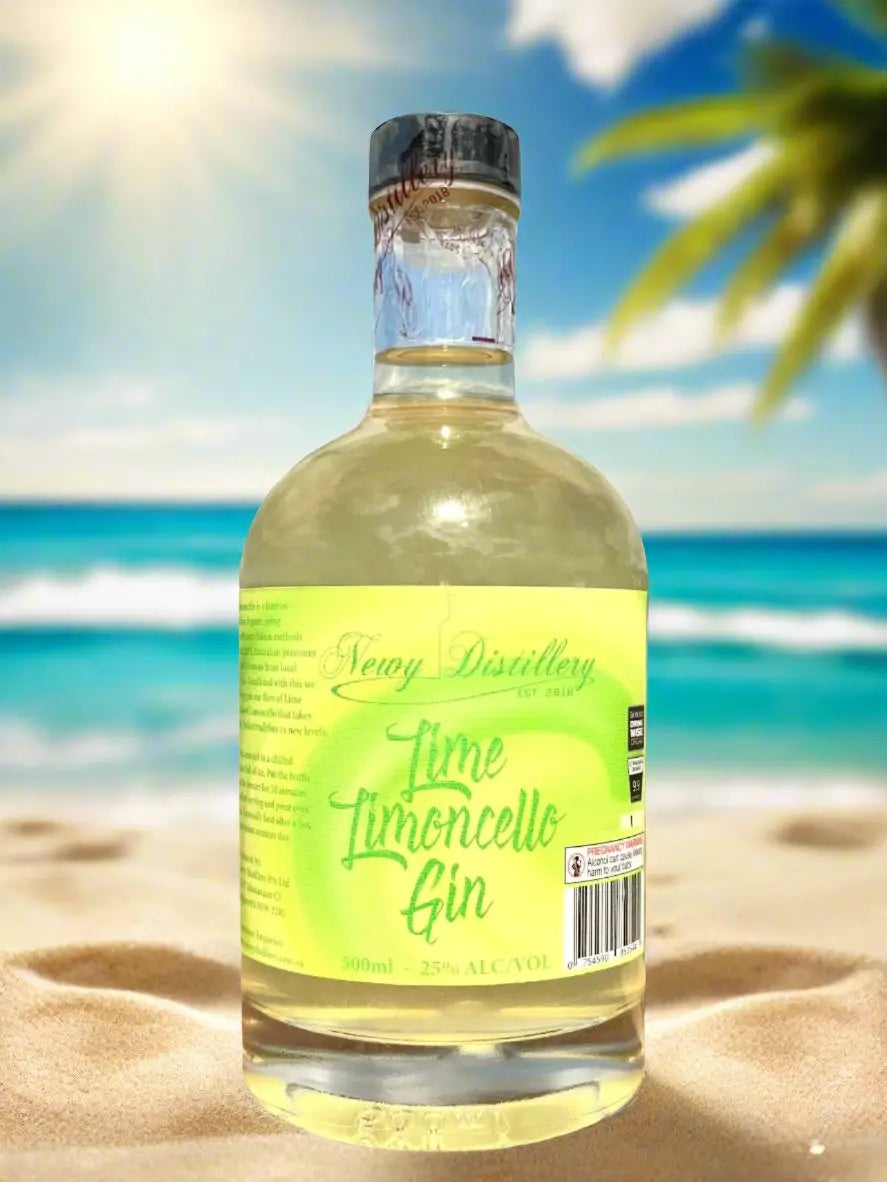 Lime Limoncello | Fruit Infused Liqueur – Newy Distillery