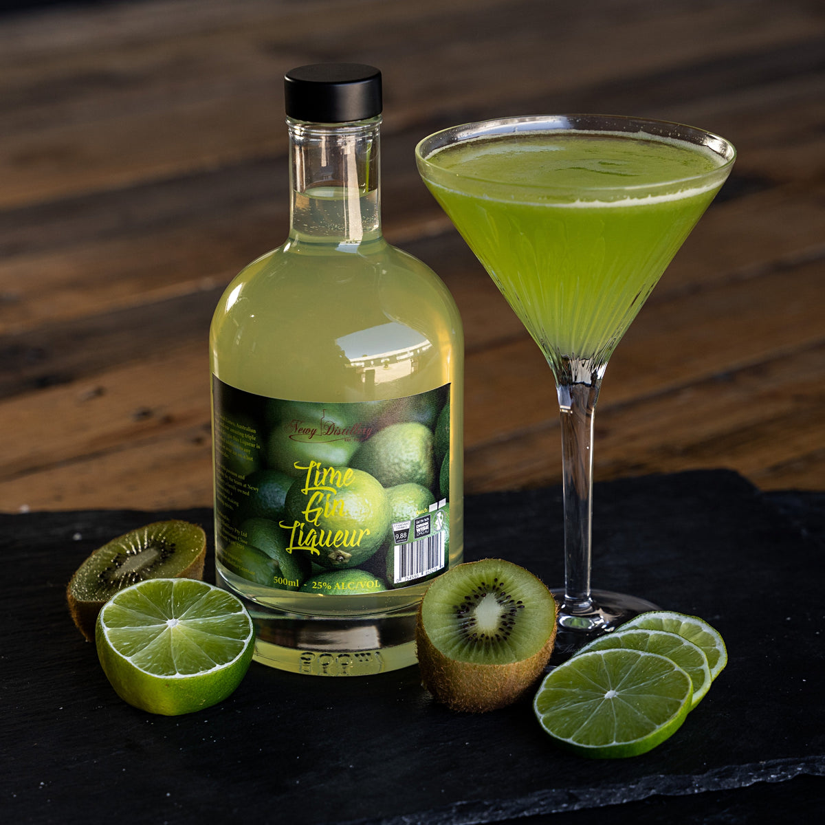 Lime Gin Liqueur | Fruit Infused Gin Liqueur | Newy Distillery