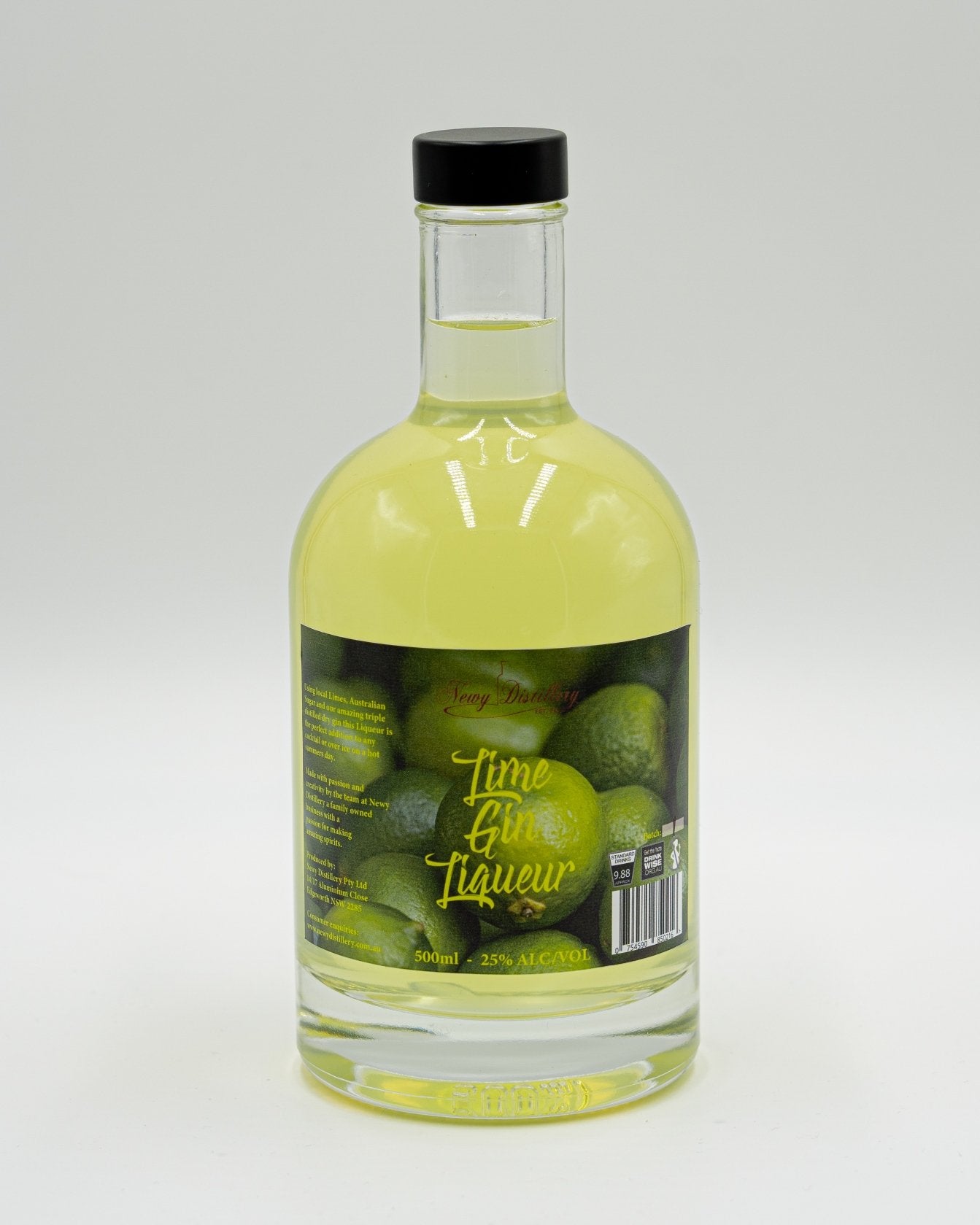 Lime Gin Liqueur | Fruit Infused Gin Liqueur | Newy Distillery