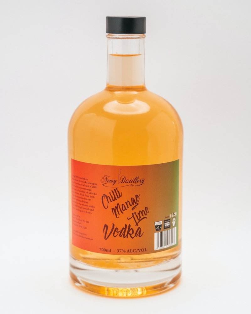 Chilli, Mango and Lime Vodka | Fruit Infused Vodka | Newy Distillery